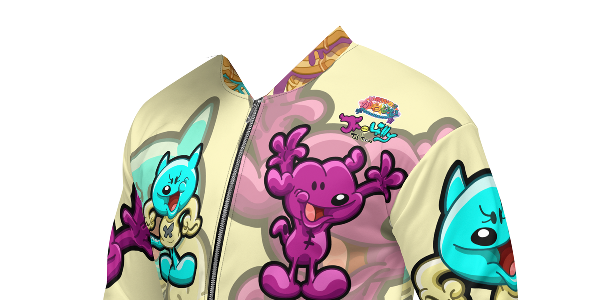 Kawaii Universe - Jr and Lilly with Waffles Tab Toonz Collab Unisex Zi